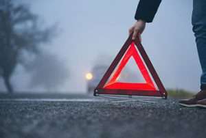 At What Distance Should the Warning Triangle be Placed