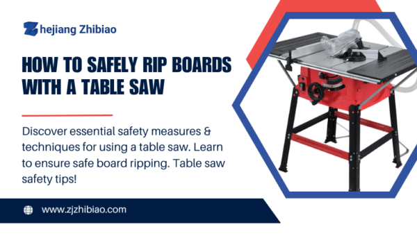 How to Safely Rip Boards: A Table Saw Safety Guide